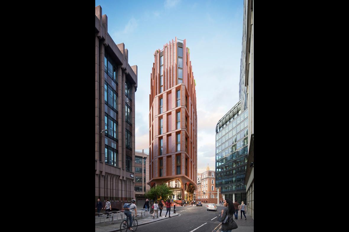 Sheppard Robson gets go-ahead for City hotel | News | Building Design